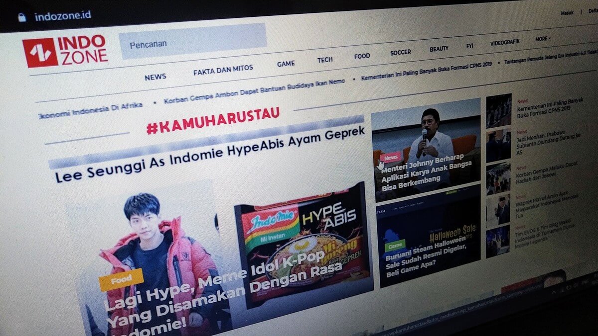 INDOZONE Ubah Sudut Pandang Milenial & Gen Z Baca Berita